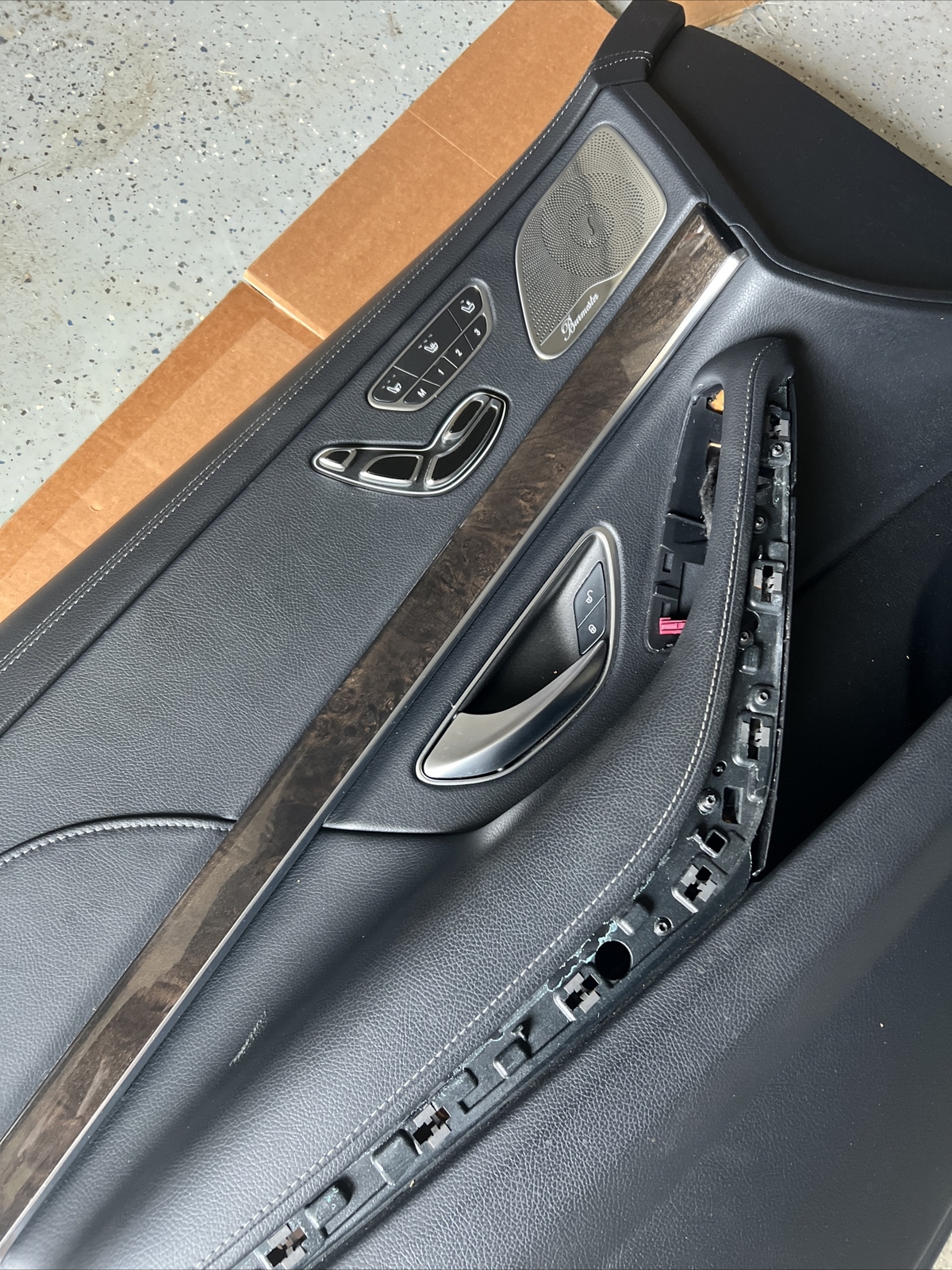 2014-2017 MERCEDES S550 W222 FRONT LEFT DRIVER SIDE INTERIOR DOOR PANEL ...
