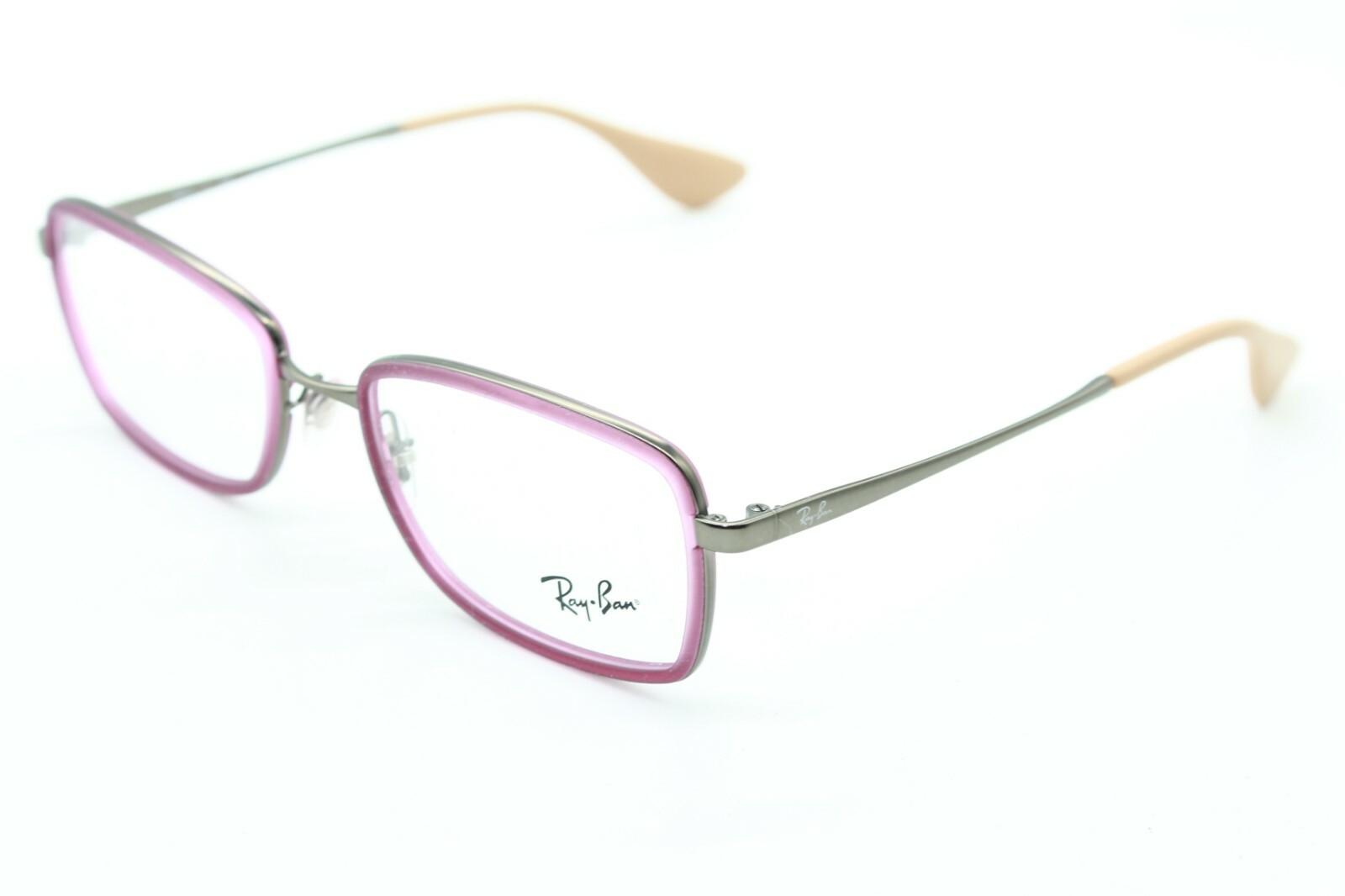 NEW RAY-BAN RB 6336 2857 VIOLET AUTHENTIC EYEGLASSES FRAMES RX RB6336 ...