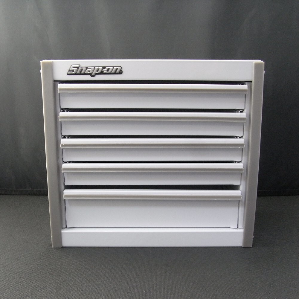 Snap-on Miniature Tool Box Micro Roll Cab Top Chest White Width 215mm ...