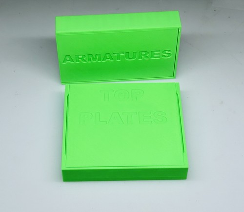 Aurora Afx Top Plate & Armature Case Combo Ho Slot car Parts Cases ...