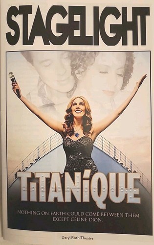Titanique Off Broadway Play Starlight Program Sheen Theater 2024 New | eBay