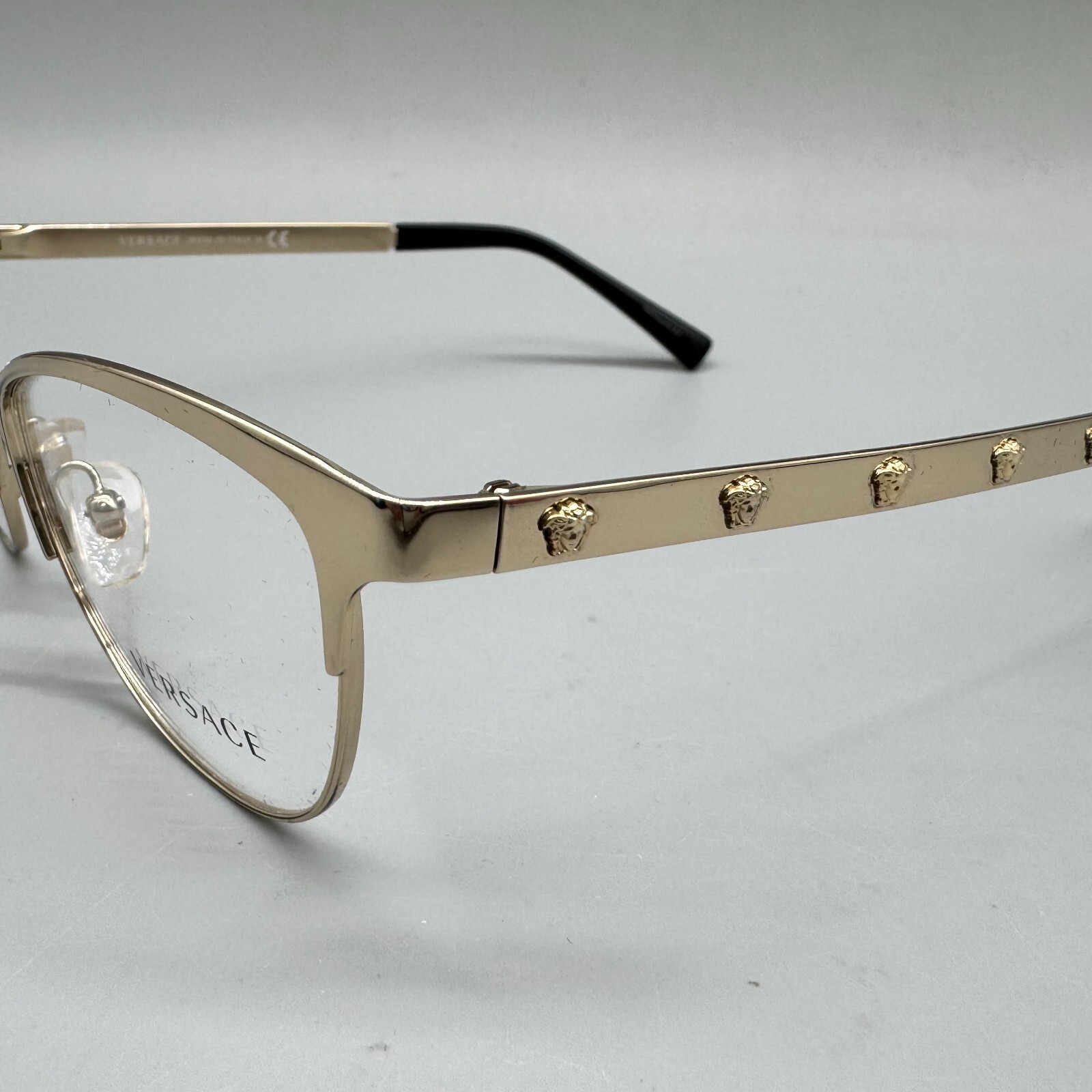 VERSACE VE 1251 / 1252 Woman's Eyeglasses-53-16-140 PALE GOLD !NO CASE ...