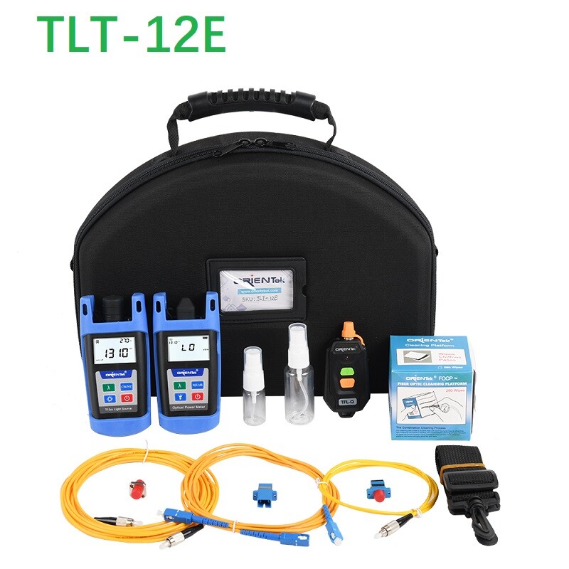 FTTH Tool Kit Optical Power Meter Light Source Fiber Optic Inspection ...