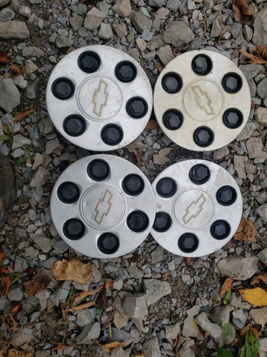 Set of 4 OEM 2003-2006 Chevy Silverado Avalanche 1500 6-Lug Center Caps ...