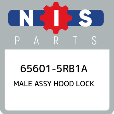 65601-5RB1A Nissan Male assy hood lock 656015RB1A, New Genuine OEM Part ...