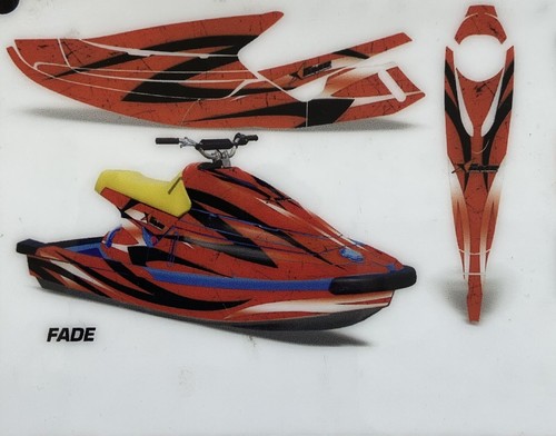 Jet Ski Graphics Kit PWC Decal Wrap For Yamaha Wave Blaster 1993-1996 ...
