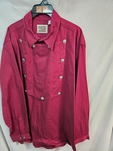 Brand NEW ---Western Frontier 1879 Men's Bib Button "Front" Shirt Size ...