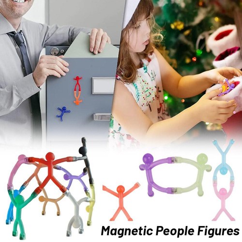 Magnet Toys,Colourful Travel Toys,12Pcs Magnetic Men,Magnet For ,Fridge ...