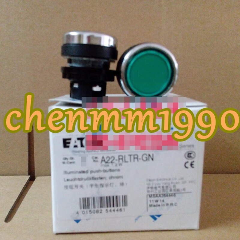 1PC NEW EATON Button header A22-RLTR-GN Green #CL | eBay