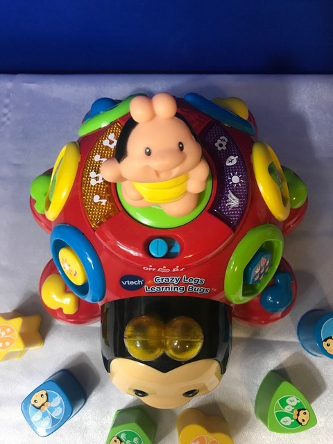 VTech Crazy Legs Learning Bugs Ladybug Educational Toys For Babies ...