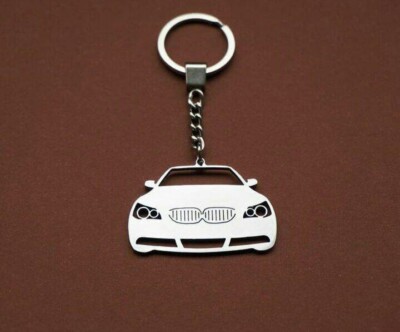 Keychain BMW E60 Key ring high quality stainless steel 1,5mm | eBay