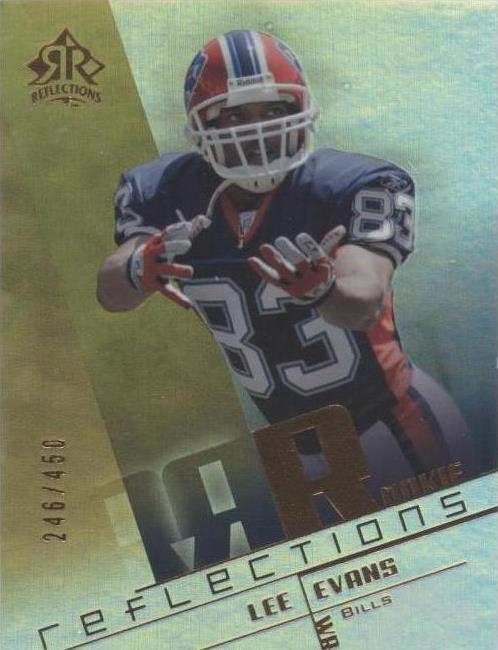 2004 Upper Deck Reflections - Rookie Reflections Lee Evans #187 /450 ...