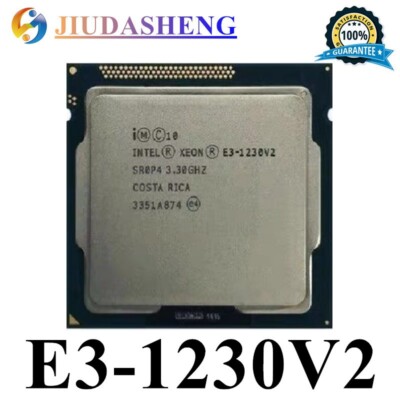 Intel Xeon E3-1230 V2 LGA1155 3.3GHz Quad-Core 8M 69W SR0P4 CPU ...