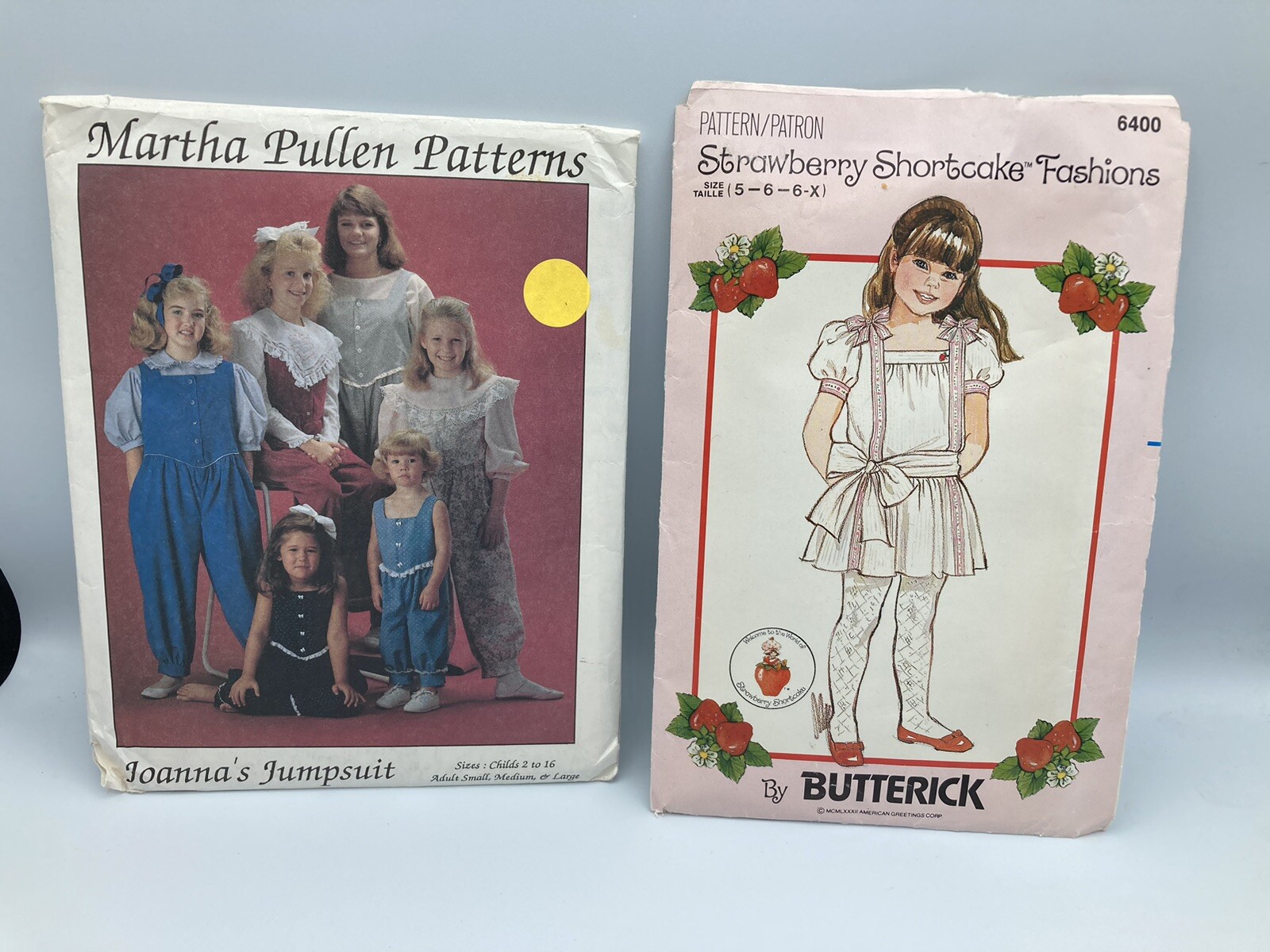 Sewing Pattern Strawberry Shortcake 6400 Butterick Joanna’s Jumpsuit ...