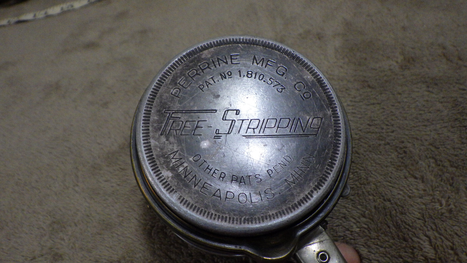 Vintage Perrine Mfg Free Stripping Fly Fishing Reel No. 80 | eBay