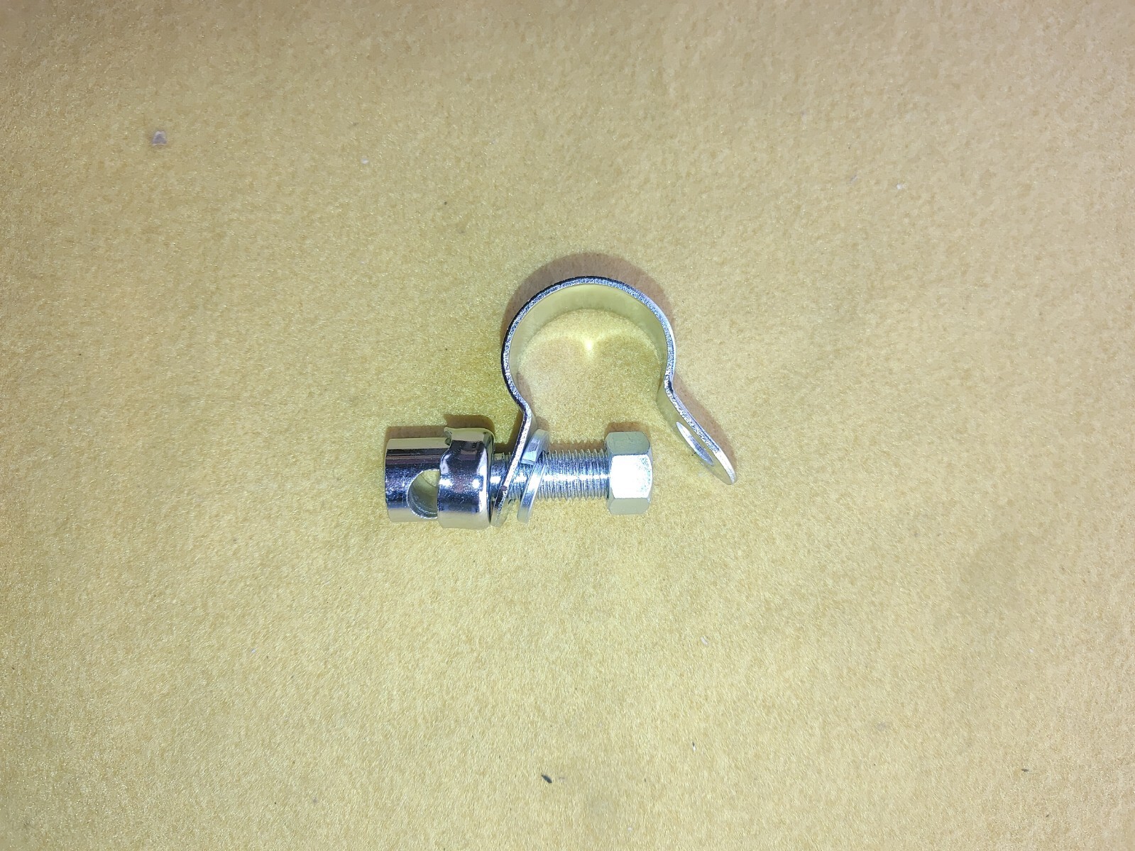 CLAMP MIRROR HANDLE BAR HARLEY KNUCKLEHEAD PANHEAD FL 47-64 BOBBER | eBay