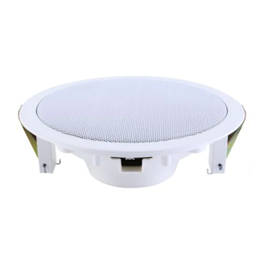 2X 6 Inch In Ceiling Speakers 80W Theatre Stereo Outdoor Multi Room ...