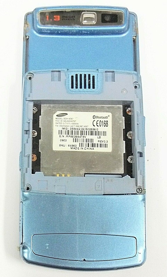 Samsung Propel SGH-A767 - Blue and Black ( AT&T ) Cellular Slider Phone ...
