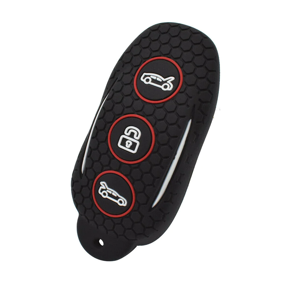 Tesla Model S, 3, X, Y Silicone Key Fob Case Cover, Rugged Black | eBay