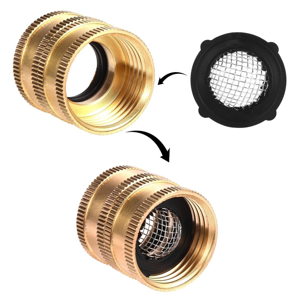 Sanpaint 20 Pieces Stainless Steel Filter Hose Washers Inlet Hose ...