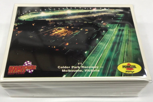 1994 Australia Horsepower Heroes Racing Cars Trading Card Complete Set ...