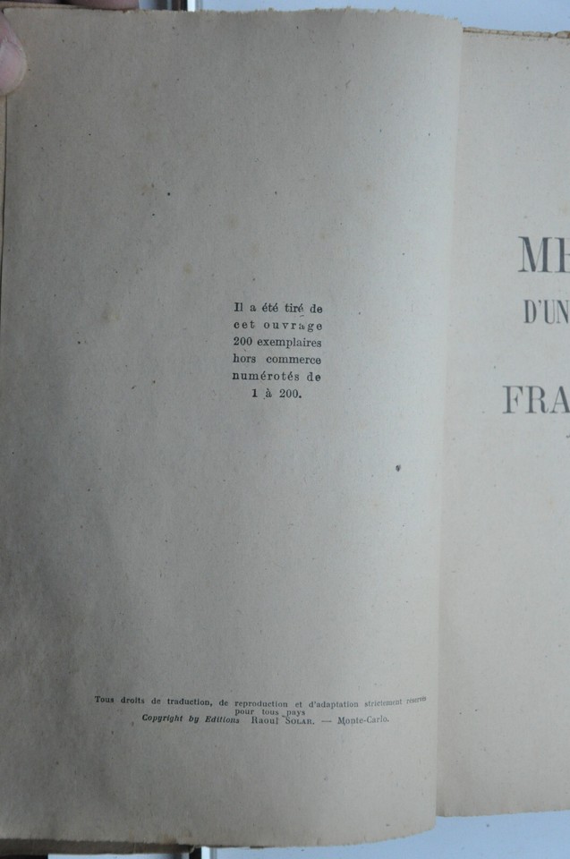 Book Memories of a Secret Agent of Free France June 1940 June 1942 ...