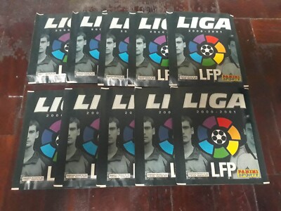 Panini La Liga 2000/01 Sticker Pack (10 Pack) | eBay