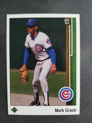 1989 Upper Deck MARK GRACE card # 140 [C9] | eBay