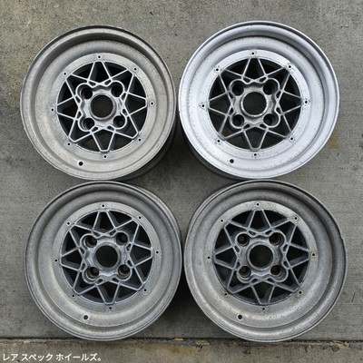 14x6 +10 Bell Racing BRS-EX 4x114.3 JDM 3pc Wheels Toyota Nissan Datsun ...