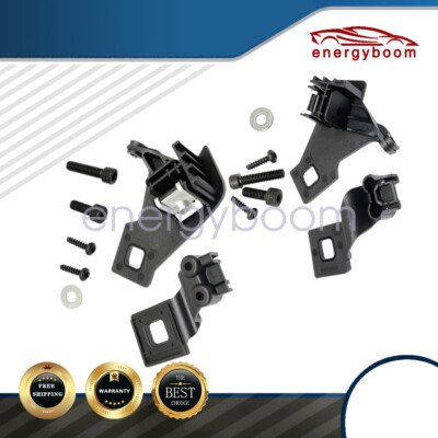 Fit Audi A4 S4 A5 S5 New Front LH + RH Bracket Headlight Repair Kit ...