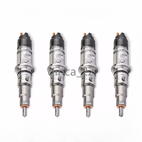 4pcs Fuel Injector Assy 0445120384 for Cummins Common Rail Nozzle 0 445 ...