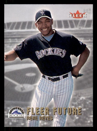 2002 Fleer #497 Rene Reyes Colorado Rockies RC | eBay
