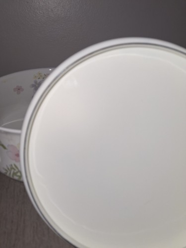 Vtg Kobe Japan Enamel Floral Cookware Cottage Core MCM Kobenstyle Pot ...