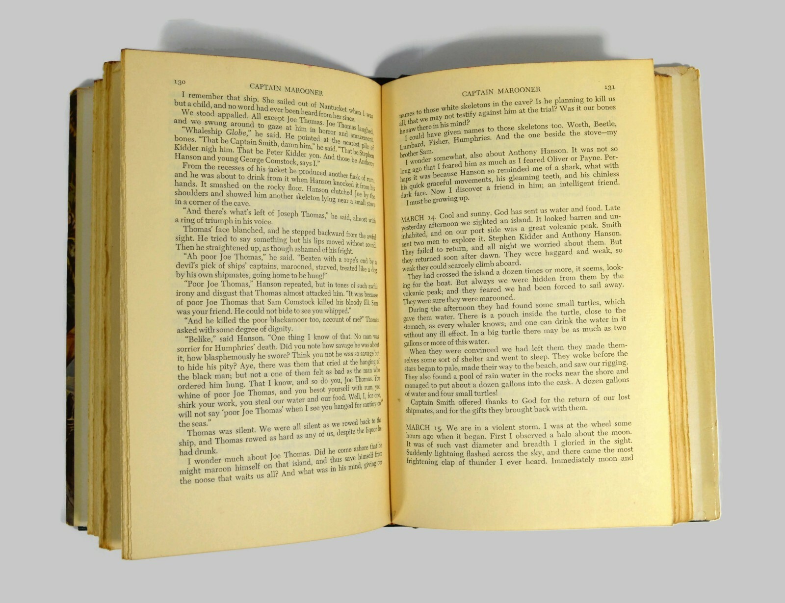 Captain Marooner By Louis B Davidson and Eddie Doherty, 1952 Book Club ...