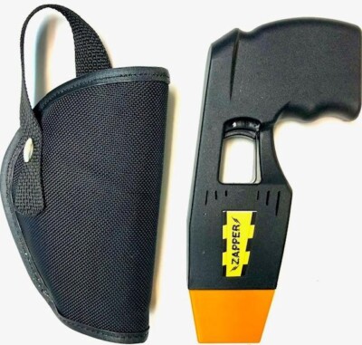 Police Toy Taser Black or Yellow, Holster, toy handcuffs, and Tshirt | eBay