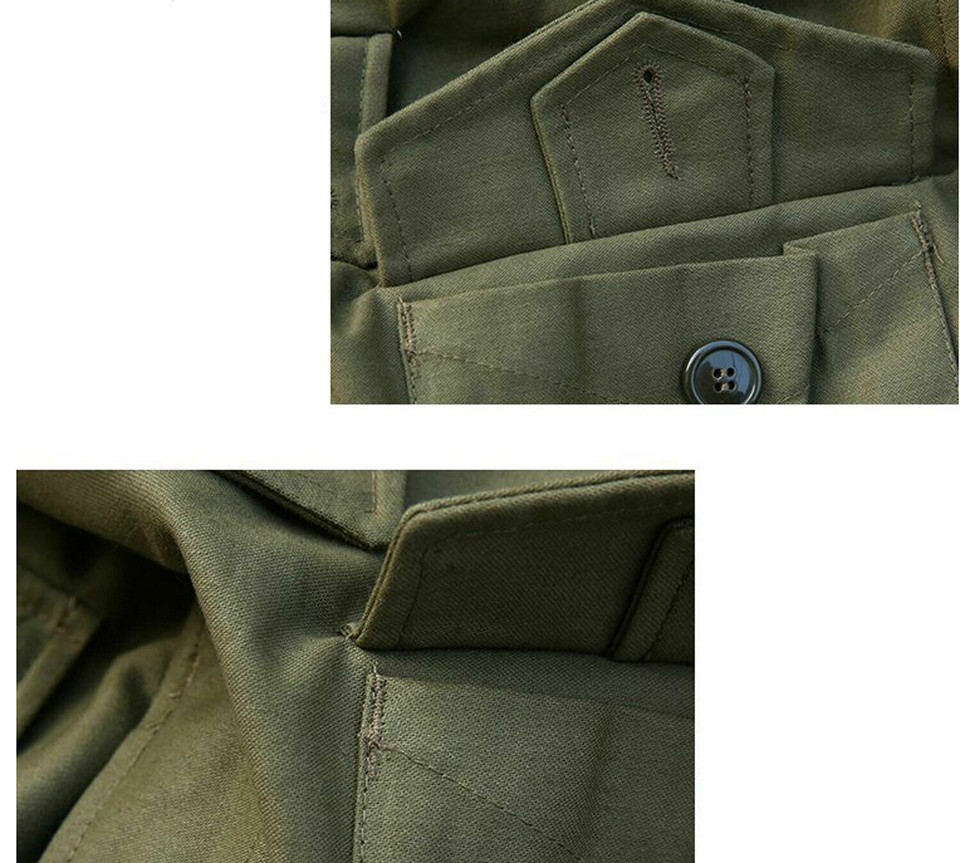 Repro WWII US M43 Field Jacket Coat WW2 M1943 Jacket | eBay