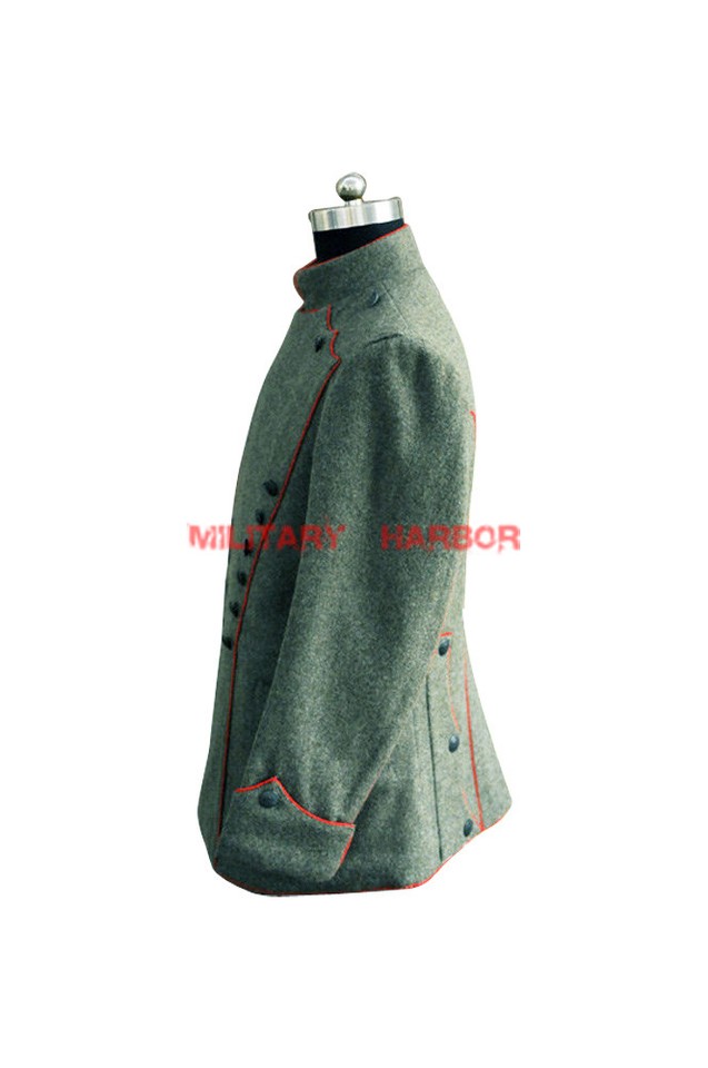 WWI German Empire Uhlan red pipped wool tunic ULANKA | eBay