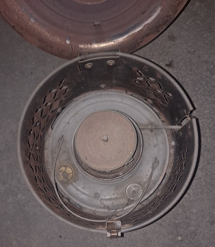 Antique Metal NESCO Perfect Kerosene Space Heater Parlor Cabin footed ...