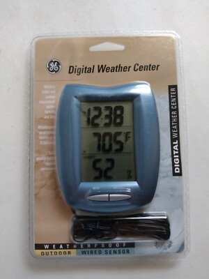 Vintage GENERAL ELECTRIC Digital Weather Station GE612ODWTWC-D | eBay