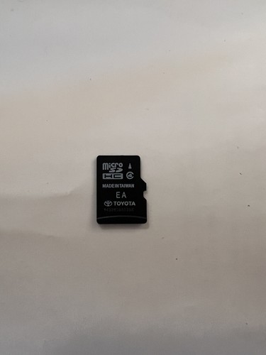 GENUINE TOYOTA Navigation Micro SD Card UPDATE OEM 86271-0E182 | eBay