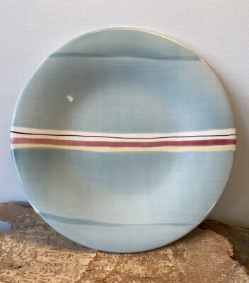 Subtil Portugal Pottery Ware Dinner Plate/ Single Serving Sky Blue ...