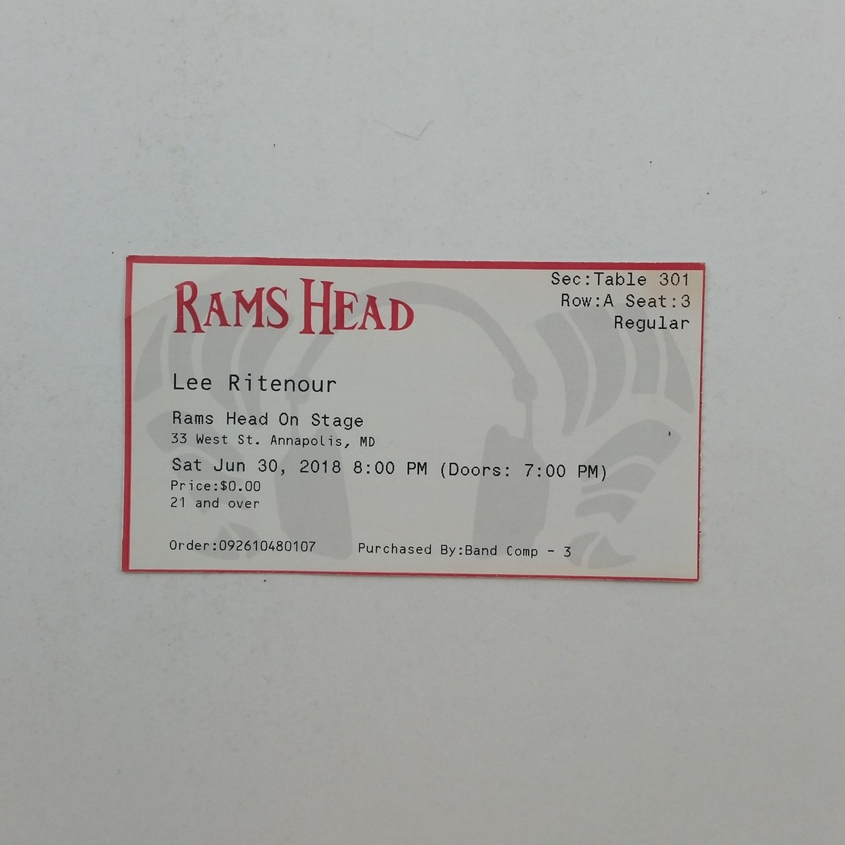 Rams Head Seating Chart Outdoor Seating Picture Of Rams Head Tavern