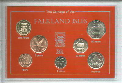 Coinage of the Falkland Islands Isles Animals & Birds Coin (BU UNC ...