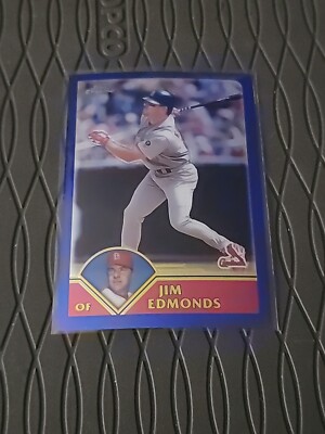 Jim Edmonds 2003 TOPPS CHROME Baseball Card | eBay
