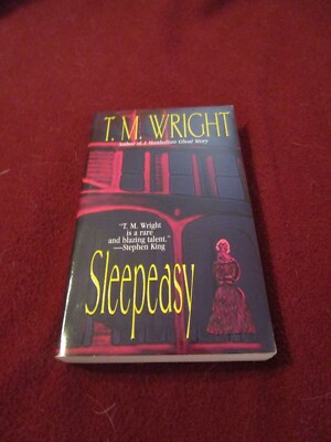 Sleepeasy by T. M. Wright (2001, Paperback) ghost horror novel ...