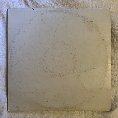 The Beatles White Album Vinyl Record Apple Label SWBO-101 vinyl 2LP G ...