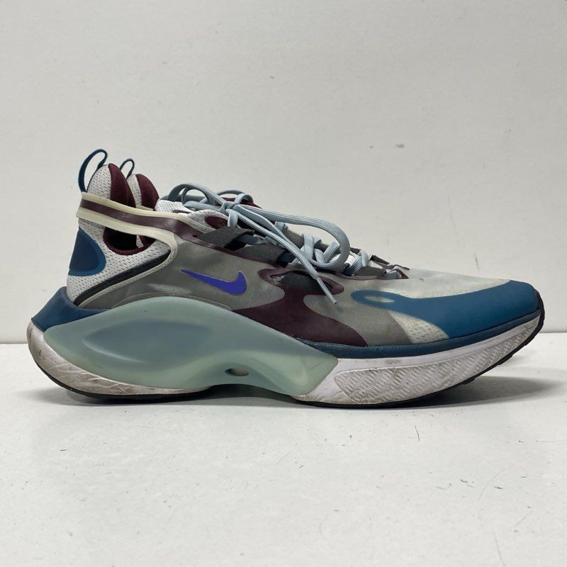 Nike Dimsix AT5303 003 Blue Multi Pattern Mesh Athletic Shoe Men ...