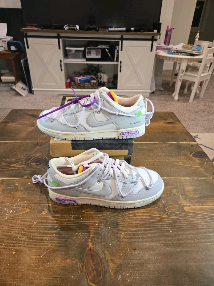 Nike Off-White x Dunk Low Lot 03 of 50 for Sale | Authenticity ...