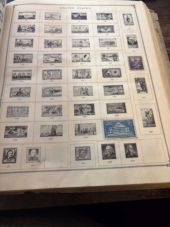 Scott’s World Stamp Album Book Postage Album 1970 Stamps Collect Some ...
