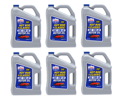 Lucas Oil Hot Rod & Classic Car SAE 10W-40 Motor Oil 5 Quart Jugs Set ...